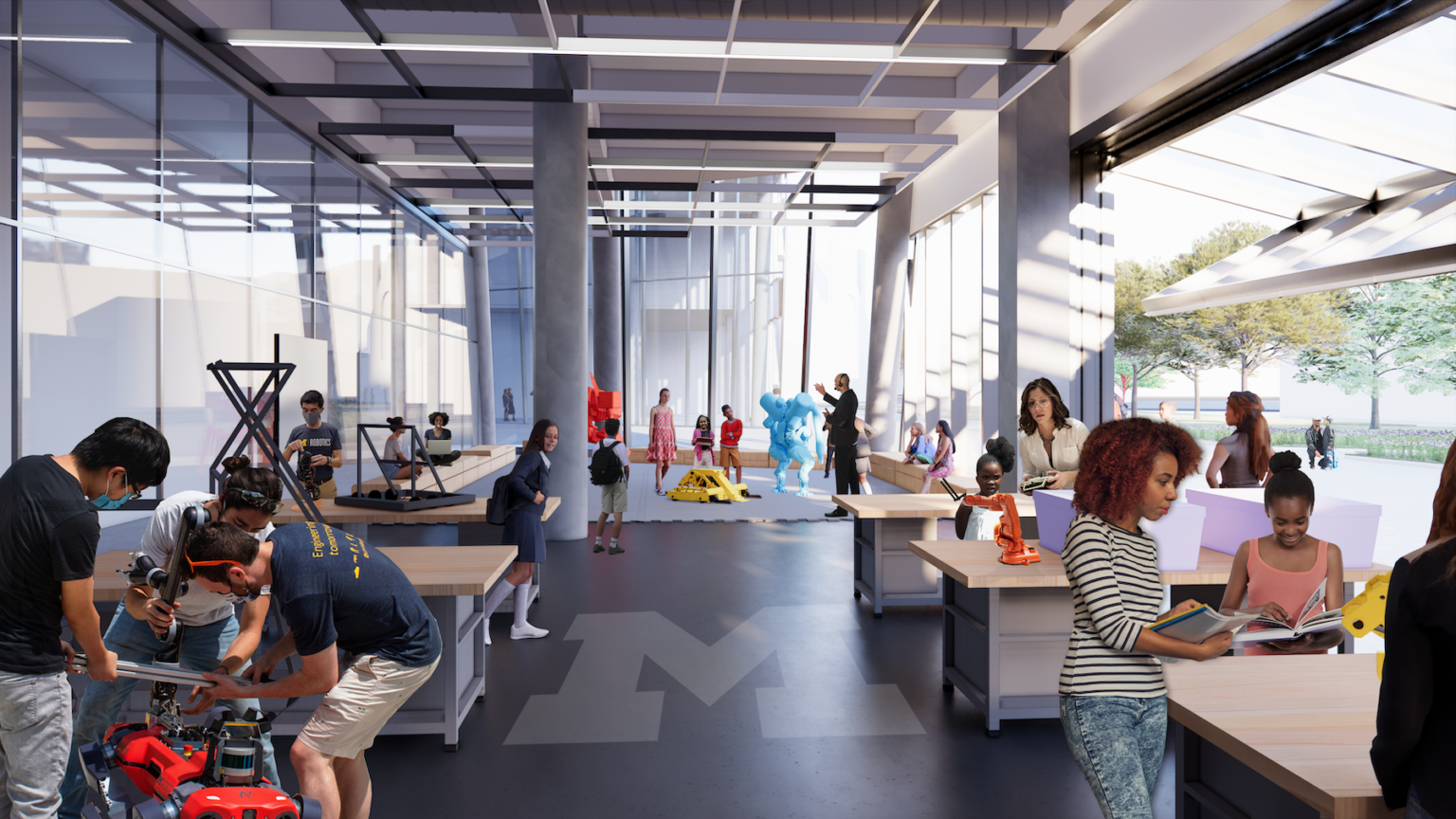 UMCI design approved, construction ramps up | U-M Detroit